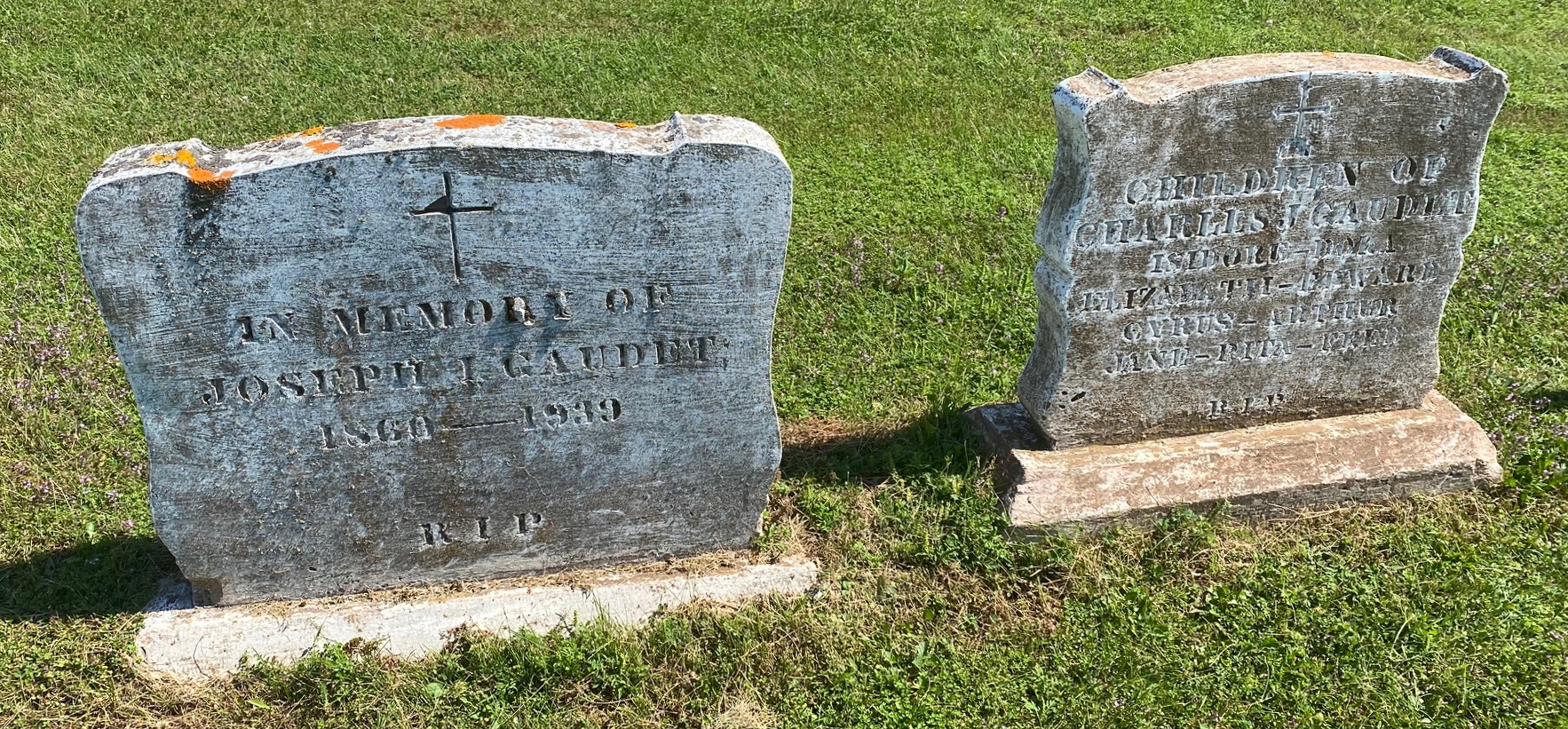 The Gaudet family – Reg Porter's Story